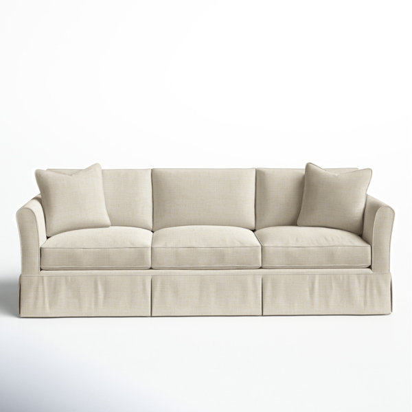 Traditional Skirted Sofa Birch Lane